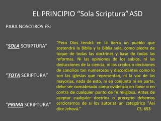 La Iasd y la Santa Biblia | PDF