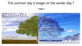 Movement of the Earth. / Formation of Shadow / The Day and Night / The ...