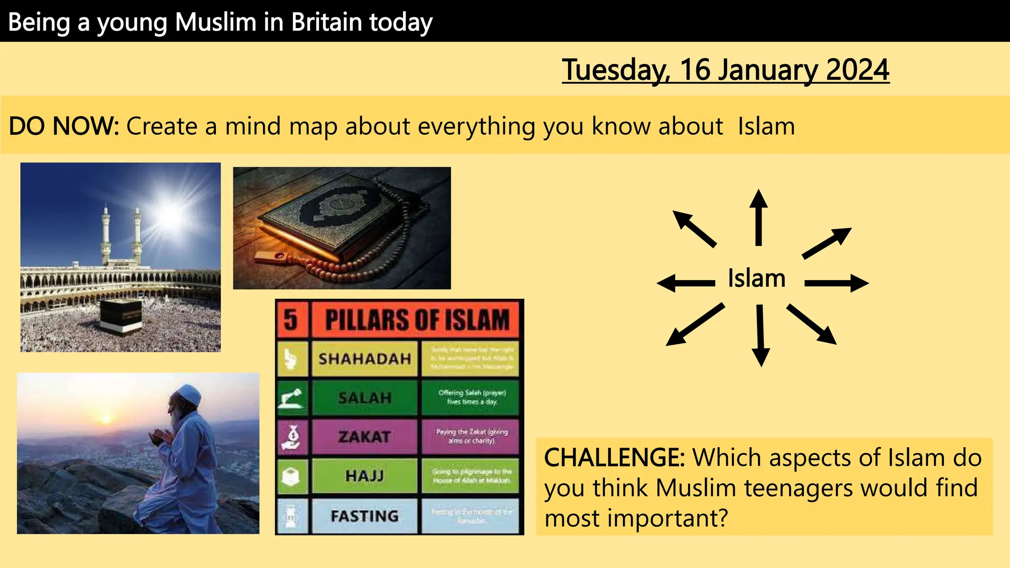 young muslims in Britain today | PPTX