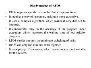 TOS based Embedded system design and development | PPTX