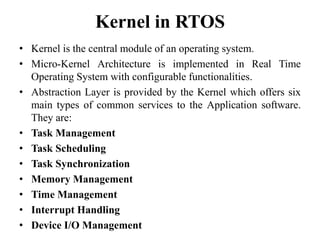 TOS based Embedded system design and development | PPT