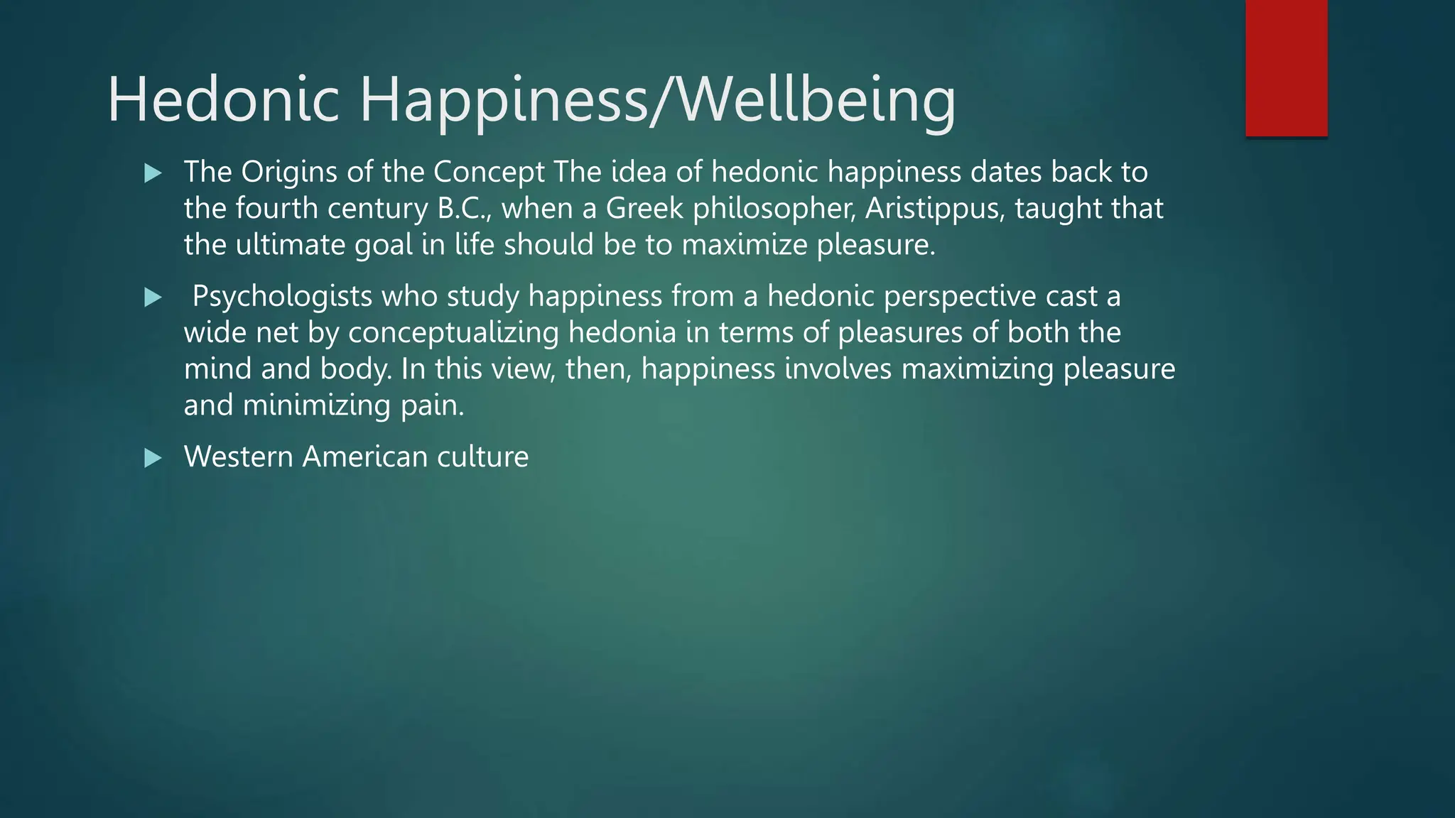 Persuit of happiness; all about role of seligman's positive psychology ...