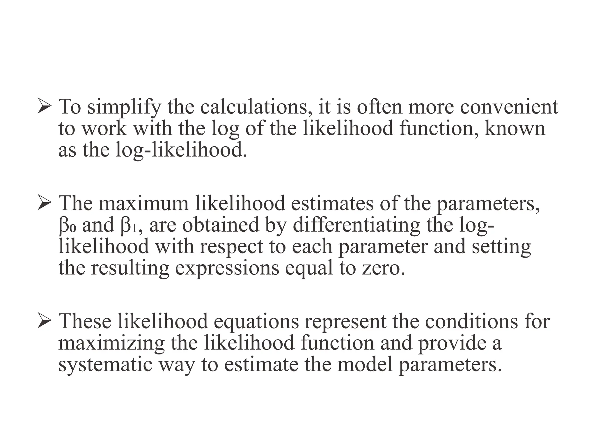 conditional probablity in logistic regression | PPTX