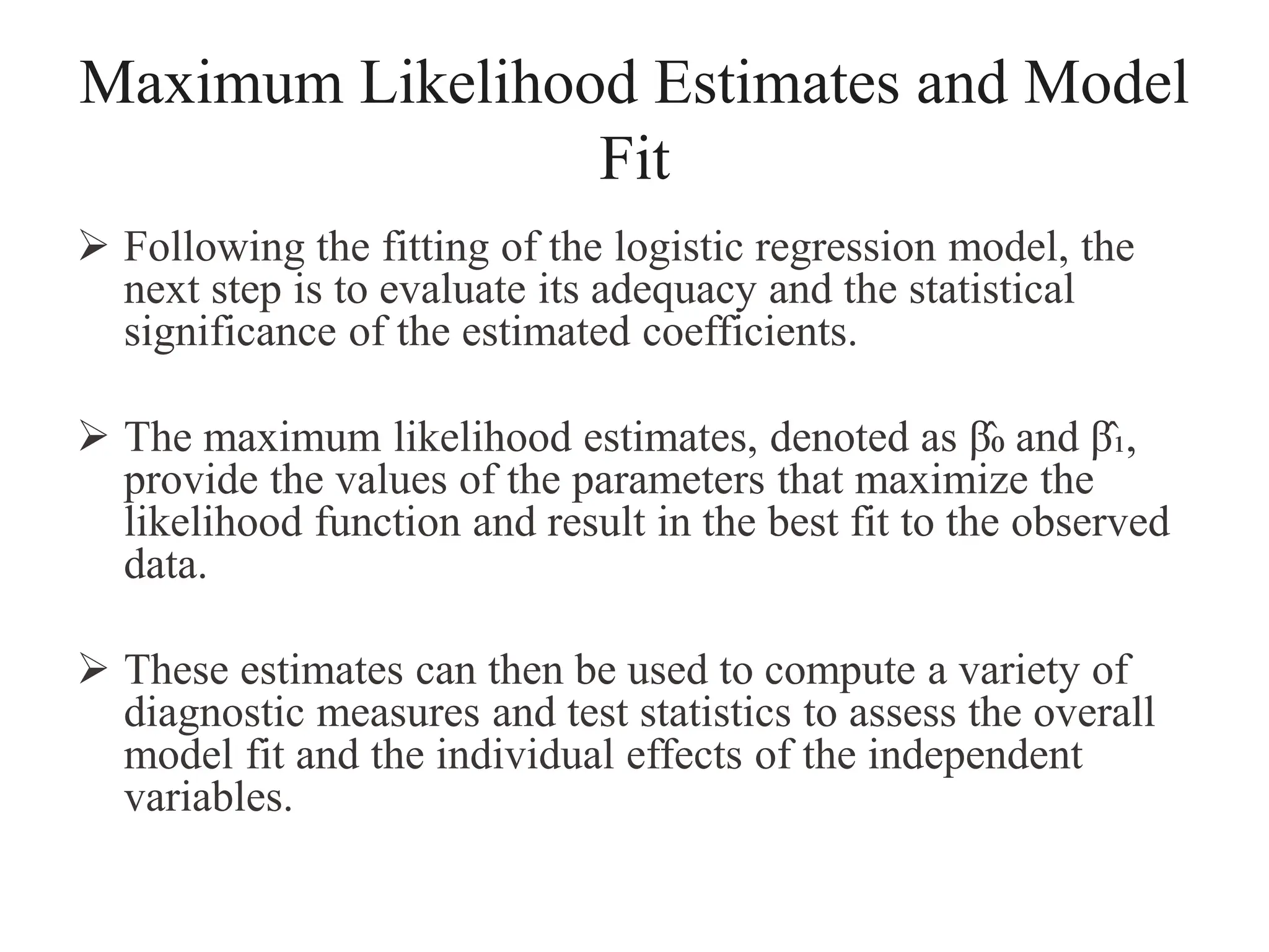 conditional probablity in logistic regression | PPTX