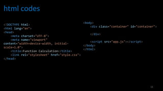 L2. Function in JS, CSE 202, BN11.p1df documents | PPT