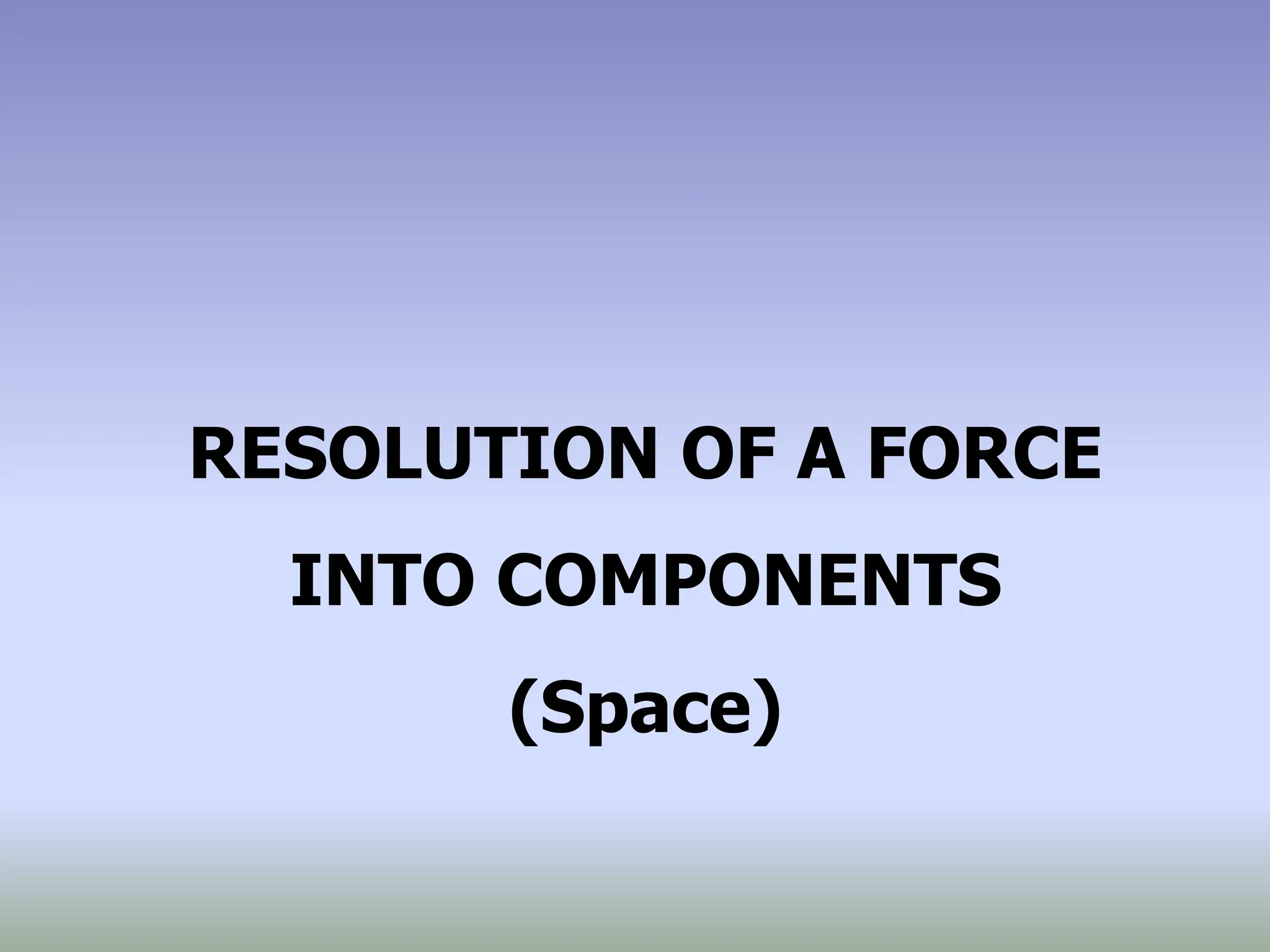 L2-3 Resolution of a Force into Components (Space).pdf