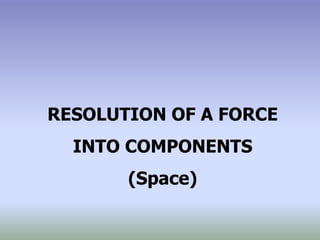 L2-3 Resolution of a Force into Components (Space).pdf