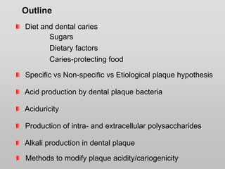 dietary factors in caries | PPT