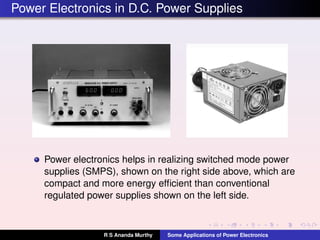 Lecture-2 : Applications of Power Electronics | PDF | Radio Control ...
