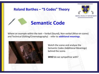 L2 areas of focus and l3 - narrative lesson | PPT