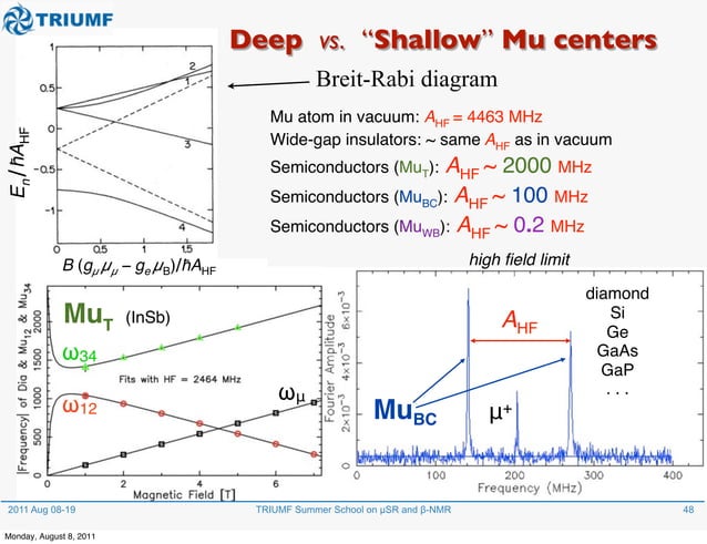 Methods of Muon Spin Rotation/Relaxation/Resonance (muSR) | PDF ...