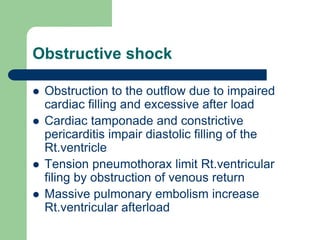 Diagnosis and Management of shock all treatment | PPT