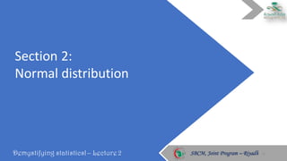 Probability distributions, sampling distributions and central limit theorem | PDF | Physics ...