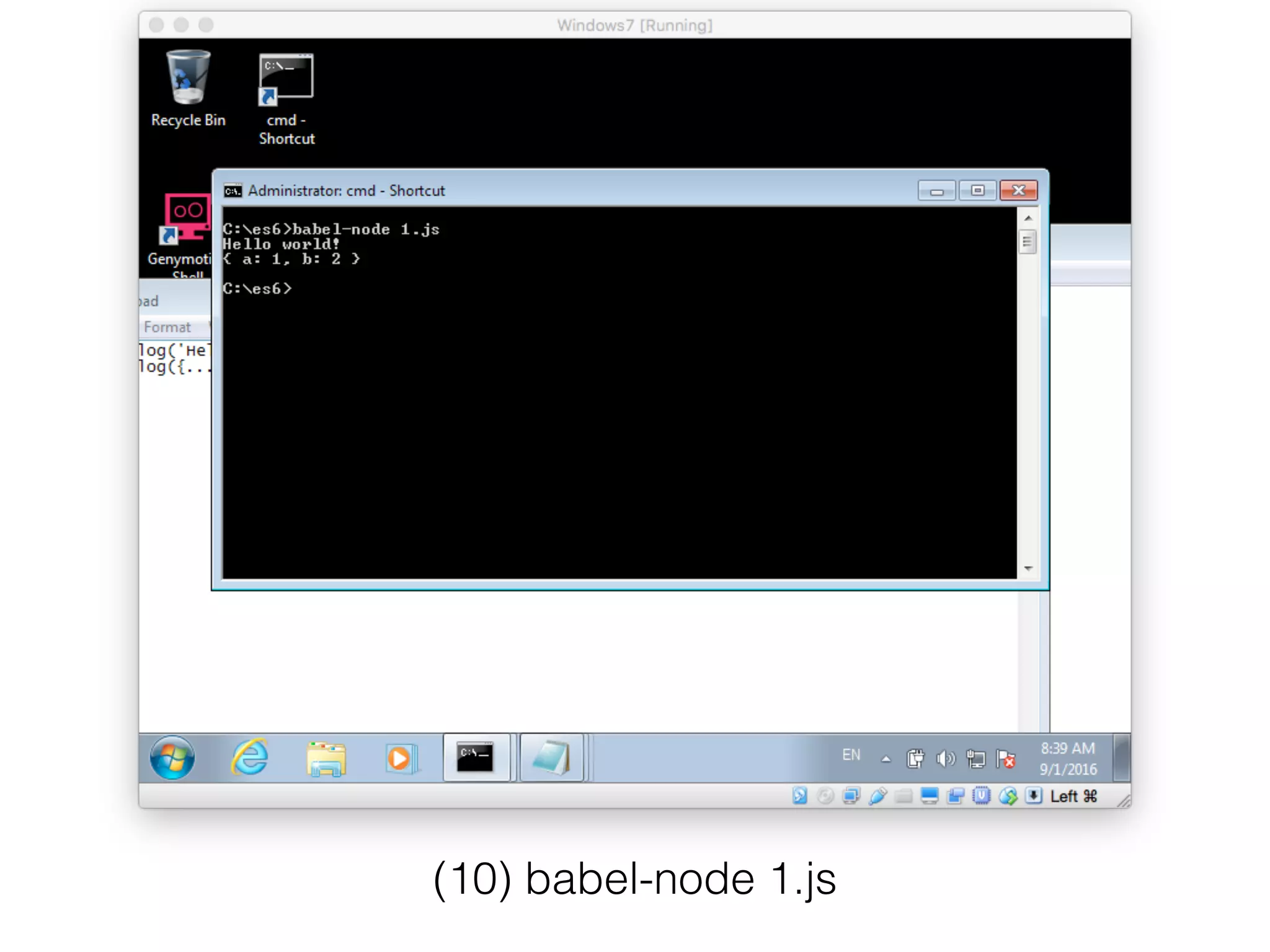 Running BabelJS on Windows (Try ES6 on Windows) | PDF