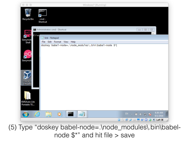 Running BabelJS on Windows (Try ES6 on Windows) | PDF