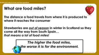 JOF Food Sustainablity - The Journey of Food | PPTX