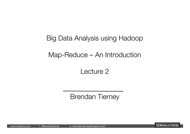 Introduction to Map-Reduce | PDF | Web Development | Internet