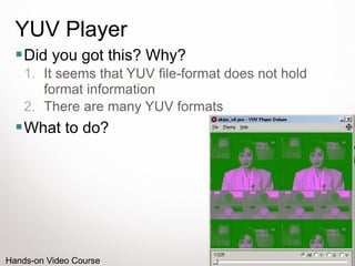Hands-on Video Course - "RAW Video" | PPT
