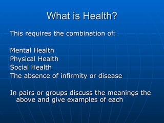 L2. Health, Fitness And Performance | PPT | Fitness and Exercise ...