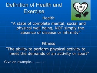 L2. Health, Fitness And Performance | PPT