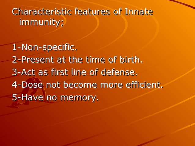 Lecture notes innate immunityLecture notes innate immunity | PPT | Free ...