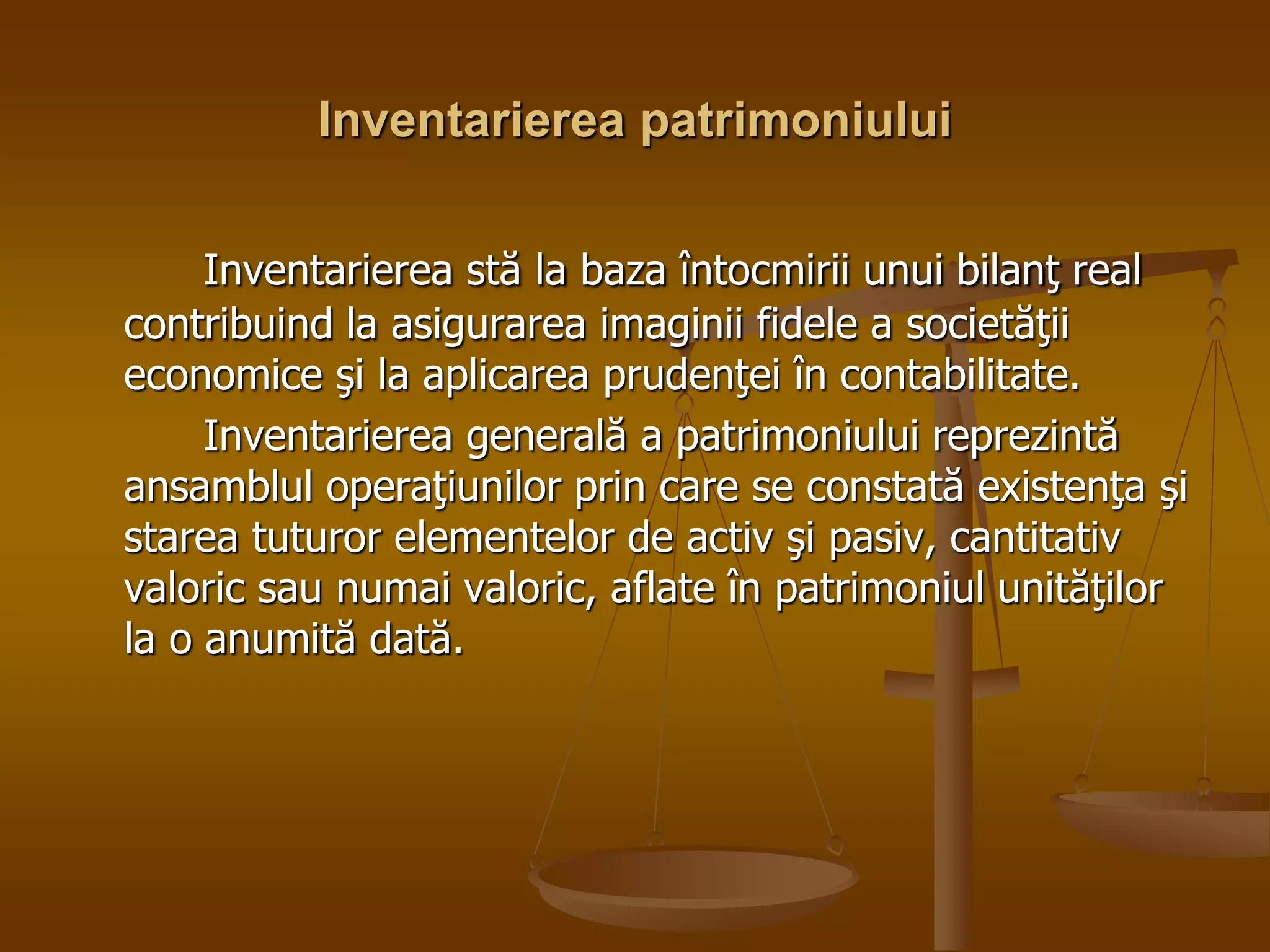 Inventarierea | PPT