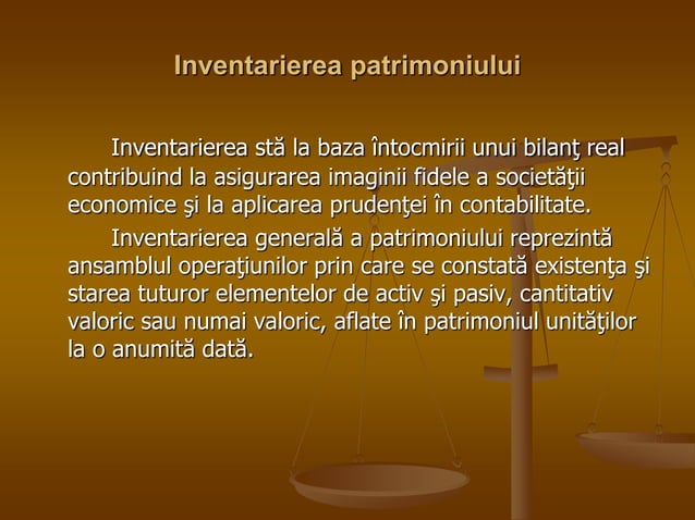 Inventarierea | PPT