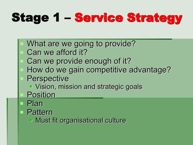 L2 - ITIL v3 - Overview, SV Strategy, SV Design.ppt