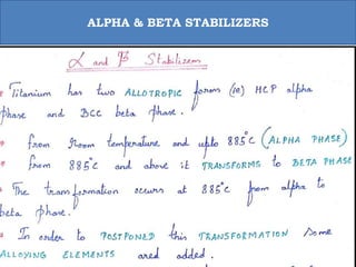 ME8491 ENGINEERING METALLURGY - UNIT 3 | PPTX
