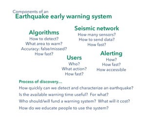 lecture 20 early earthquake warnings - earthquakes 20 | PDF