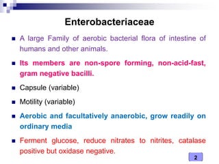 Medical Microbiology Laboratory (Enterobacteriaceae - i) | PPT
