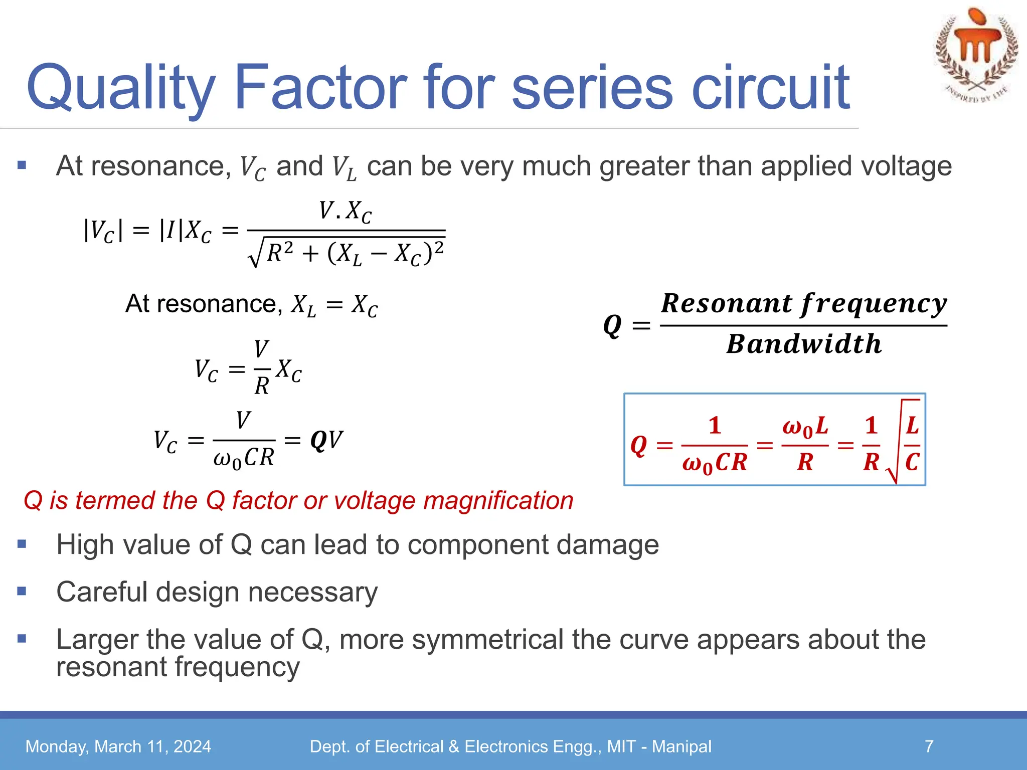 Basic Electric theory - Resonance.pptx | Physics | Science
