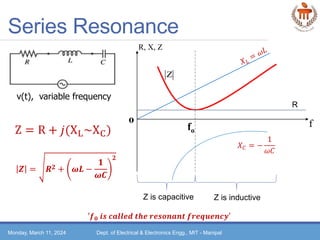 Basic Electric theory - Resonance.pptx | Physics | Science