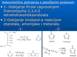 L201 - Hemija - Heterociklična jedinjenja - Petar Marković - Marina ...