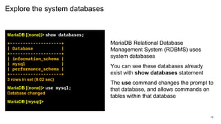 L203326 intro-maria db-techu2020-v9 | PPT