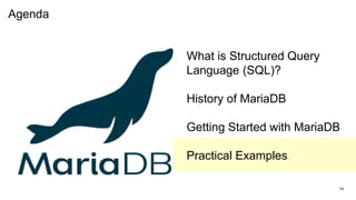 L203326 intro-maria db-techu2020-v9 | PPT