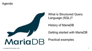 L203326 intro-maria db-techu2020-v9 | PPT