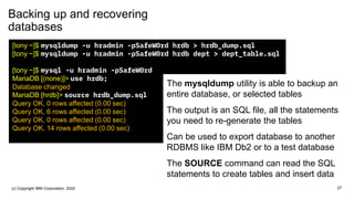 L203326 intro-maria db-techu2020-v9 | PPT