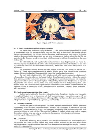 Applying De Bono’s six thinking hats for an anti-bullying program | PDF