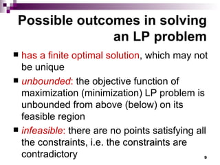 L20 Simplex Method | PPT | Computer Software and Applications | Computing