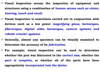 L20 visual inspection | PPTX