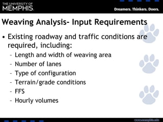 L20 Weaving Merging and Diverging Movements | PDF
