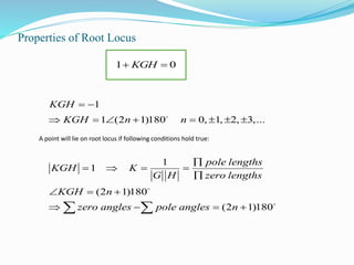 L21_Root Locus Techniques_Introduction.pptx | Physics | Science