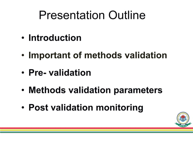 Validation of laboratory tests with important guidelines | PPTX