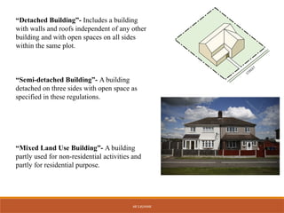 types of building as per building bye laws | PPTX