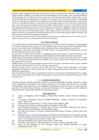 Cosmic energy (Consciousness), the key to God and Universe formation | PDF