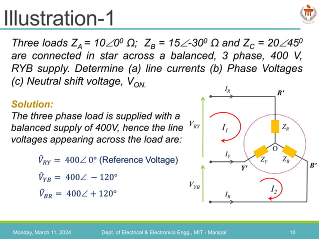 L22,L23 - 3 phase loads Balanced _ Unbalanced loads.pptx | Physics ...