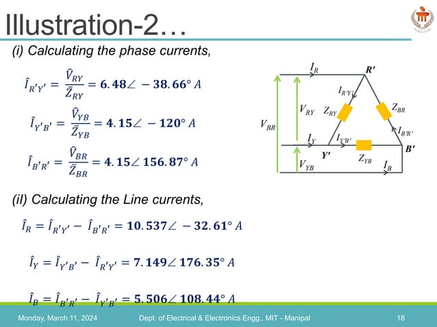 L22,L23 - 3 phase loads Balanced _ Unbalanced loads.pptx | Physics | Science
