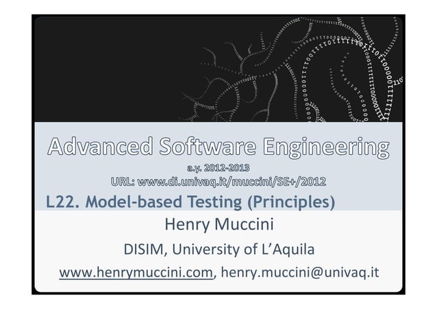 Model-based Testing Principles | PDF | Web Development | Internet