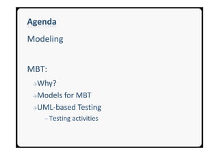 Model-based Testing Principles | PDF